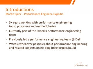 Leveraging HP Performance Center | PPT