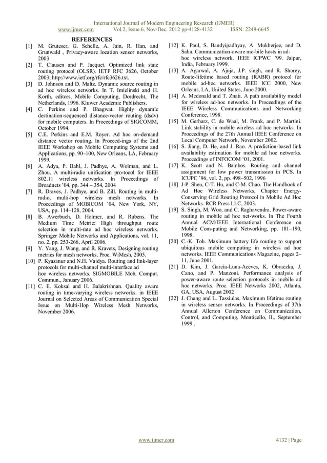 Performance Analysis of Routing Metrics for Wireless Sensor Networks | PDF | Internet of Things ...