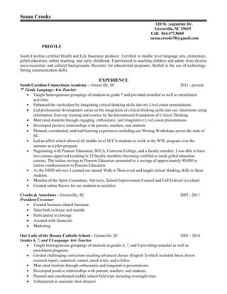 Resume_S_Crooks2016_lifeinsurance | PDF