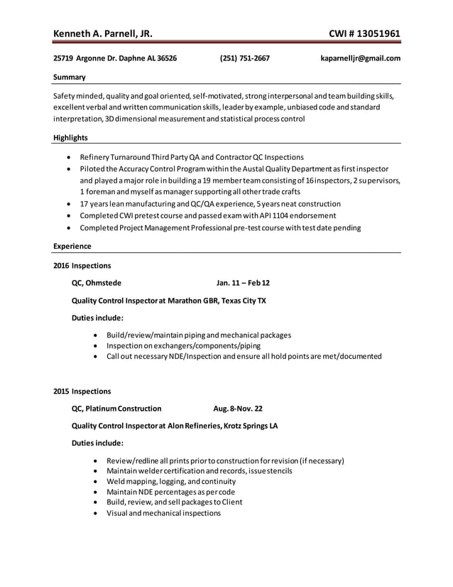 Kenneth Parnell CWI (1) | PDF