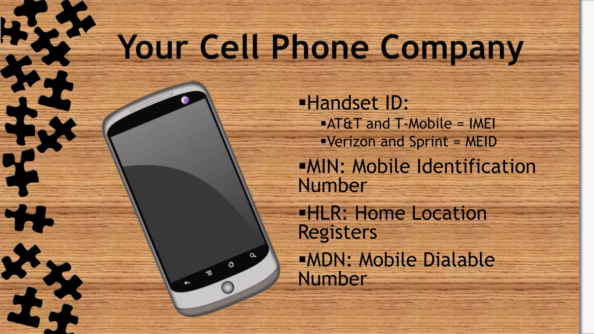 Understanding Cell Phone Provisioning Jargon | PPTX | Smartphones ...