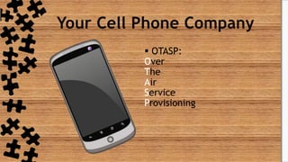 Understanding Cell Phone Provisioning Jargon | PPT