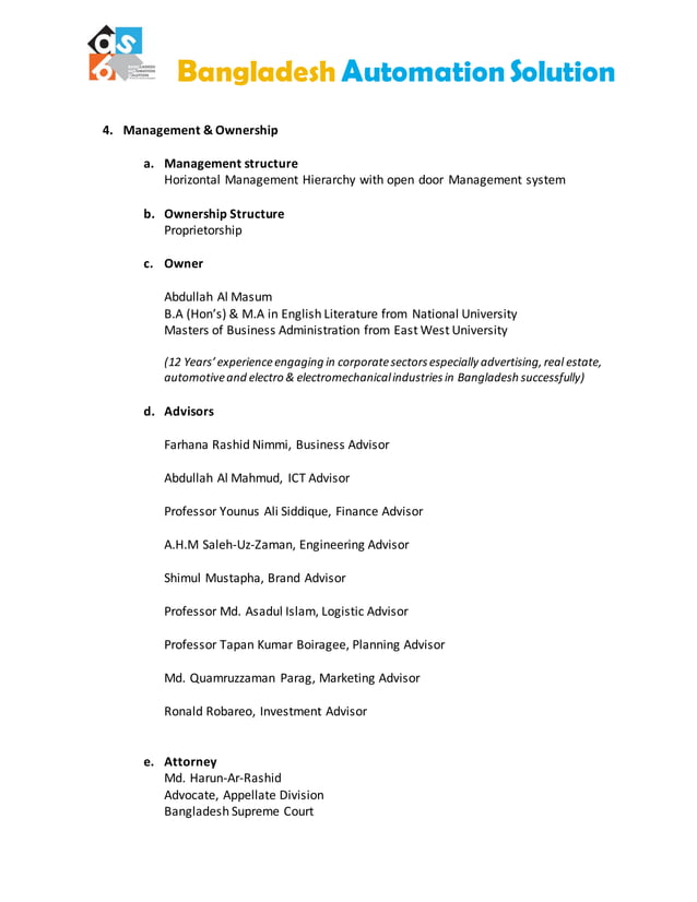 About Bangladesh Automation Solution | PDF | Free Download