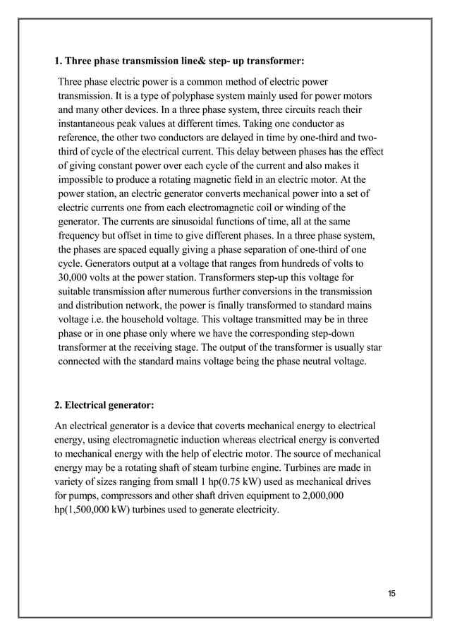 INTERNSHIP REPORT NTPC | PDF | Power and Energy Industry | Industries