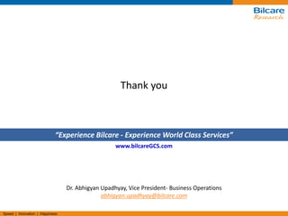 Bilcare GCS Comparator Procurement | PDF