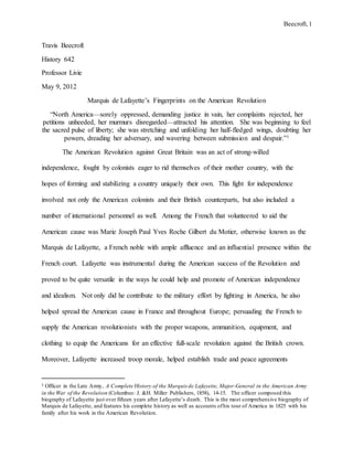 Lafayette Draft | PDF