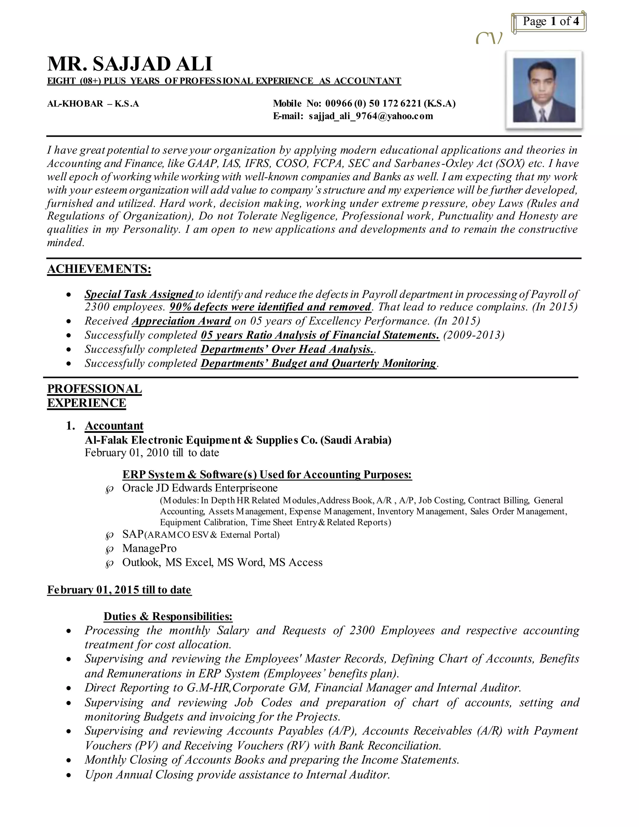 SAJJAD_ALI_CV | DOCX