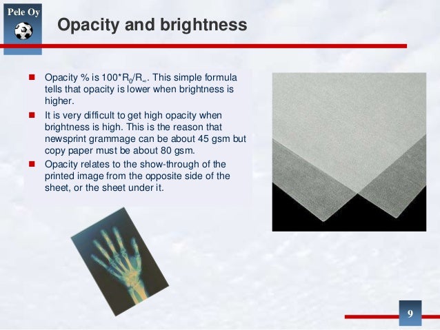 Optical Properties of Paper and Board