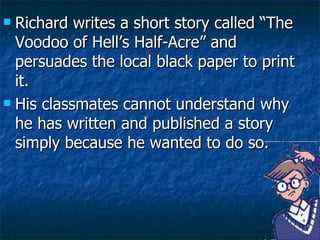 Black Boy Chapters 7 - 10 | PPT