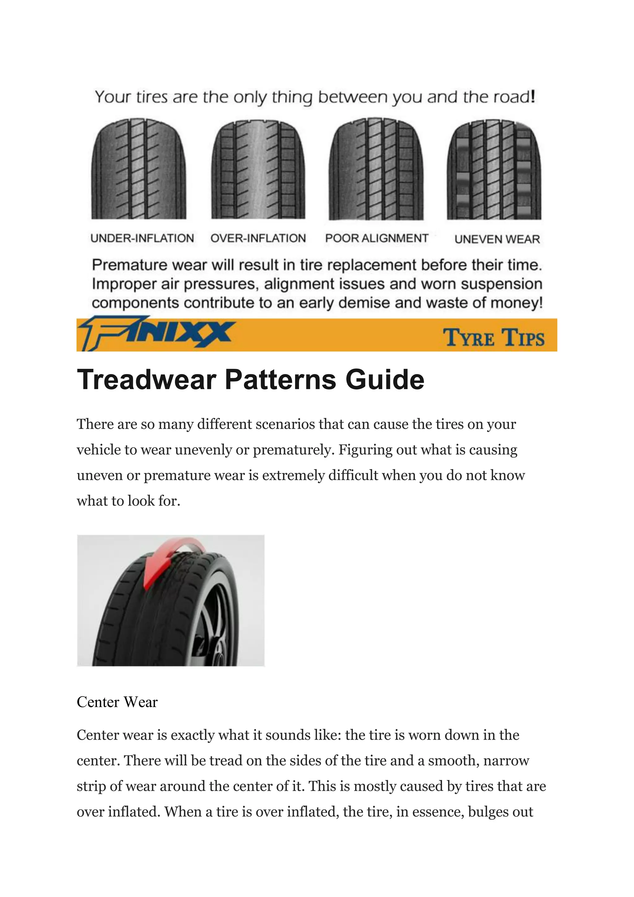 Treadwear patterns guide | PDF | Sports Equipment | Sports