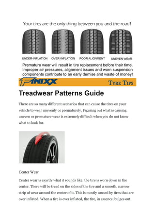 Treadwear patterns guide | PDF | Sports Equipment | Sports
