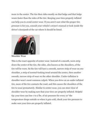Treadwear patterns guide | PDF