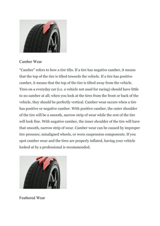 Treadwear patterns guide | PDF