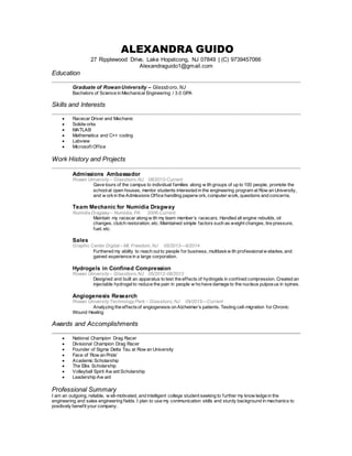 AlexandraGuido.Resume | DOCX