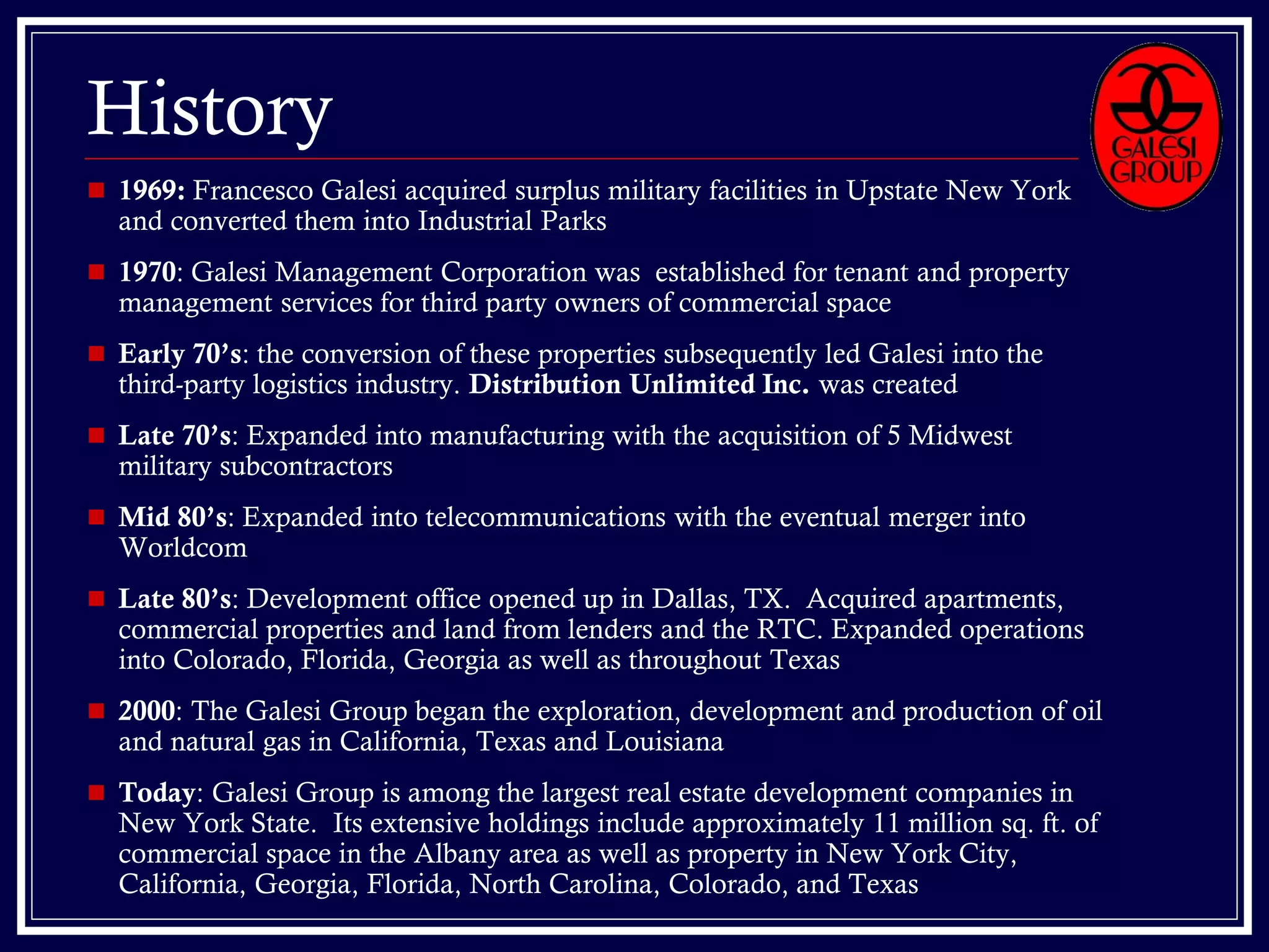 The Galesi Group | PDF