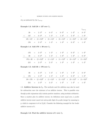 Solving Linear Equations Over p-Adic Integers | PDF