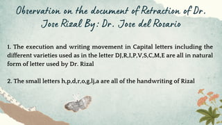 Presentation of group 6 about Rizal's life | PDF