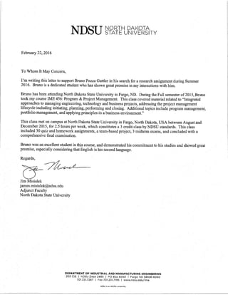 Letter of Support - Jim Misialek | PDF