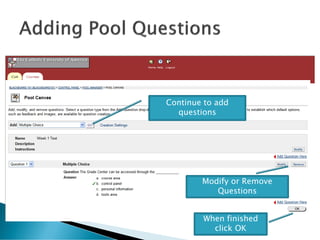 Creating A Test Pool | PDF