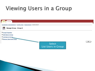 Creating Groups | PPT