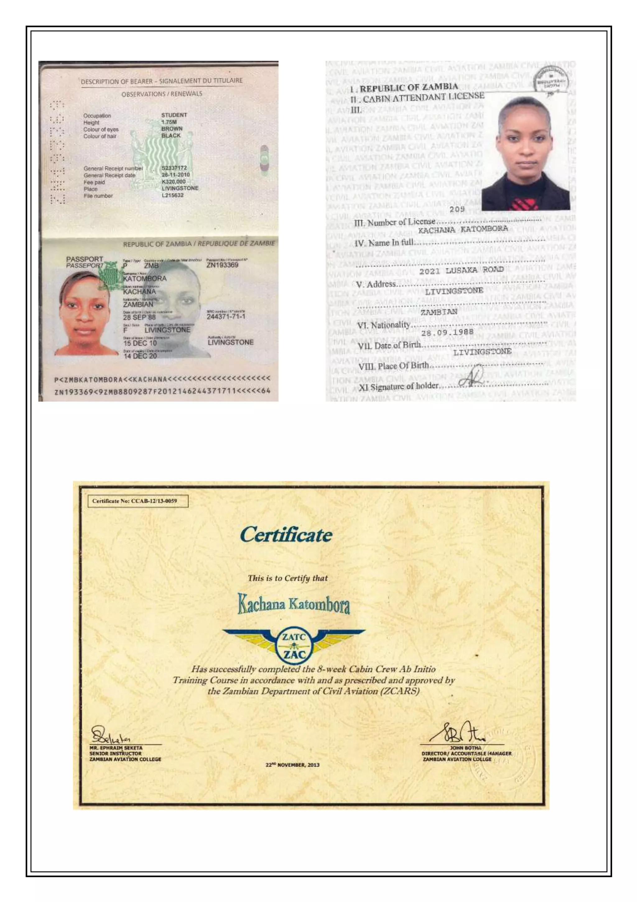 Chacha Katombora CV & Qualifications | PDF