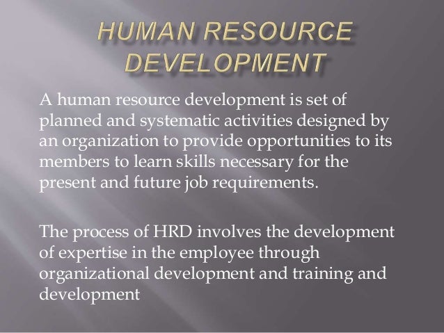 human resource development