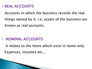 BBA.Basics Of Accounting PPT materials for every commerce class | PPTX