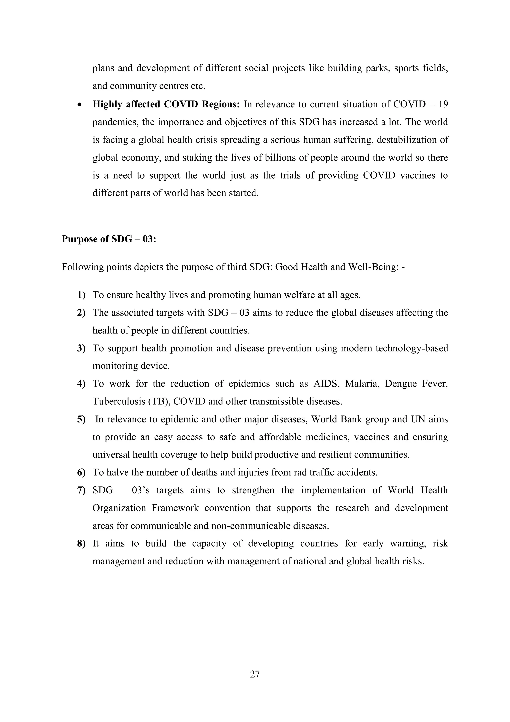 World Bank Sustainable Development Goals (17 SDG's) | PDF