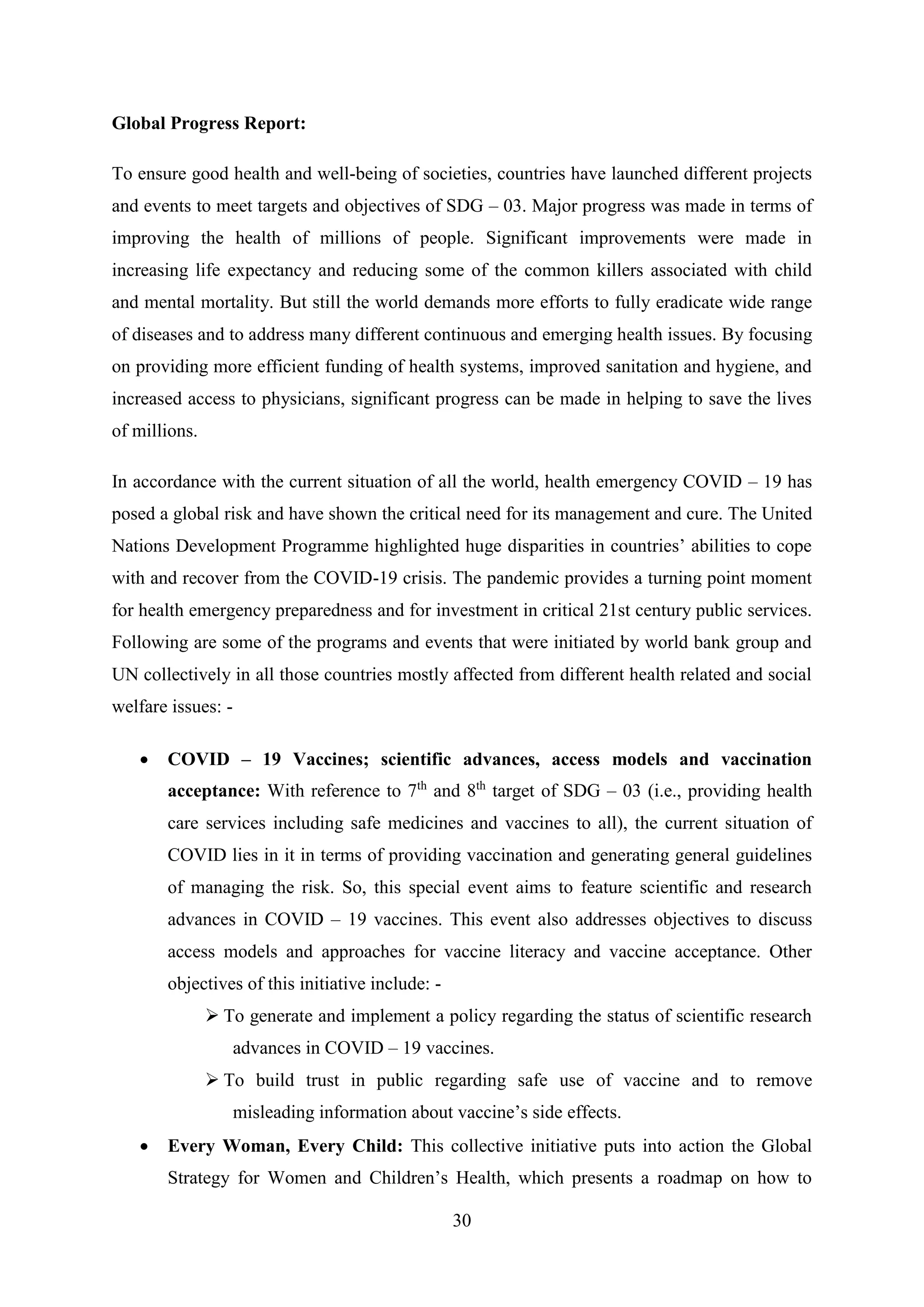 World Bank Sustainable Development Goals (17 SDG's) | PDF