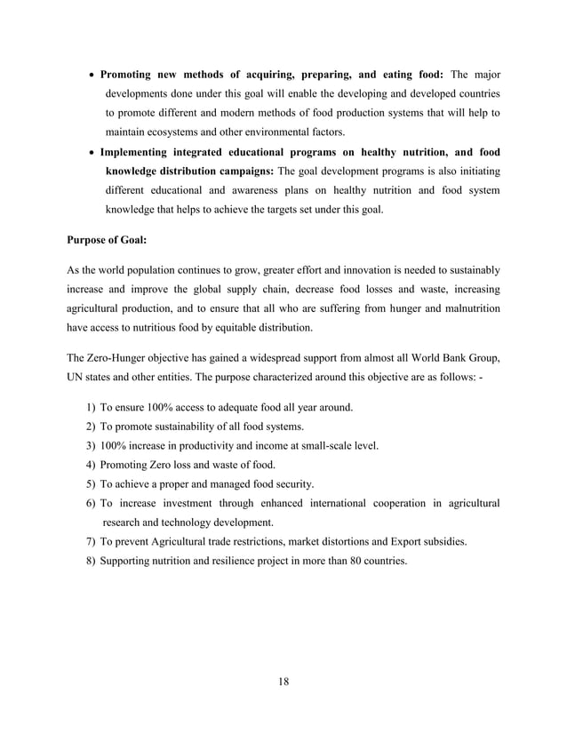 World Bank Sustainable Development Goals (17 SDG's) | PDF