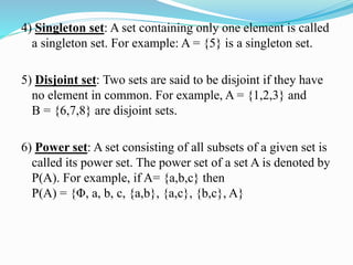 Bba i-bm-u-1.2 set theory - | PPT