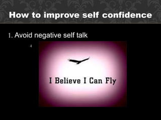 BBA II Unit 4 Sem II self-confidence | PPT