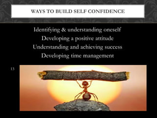BBA II Unit 4 Sem II self-confidence | PPT