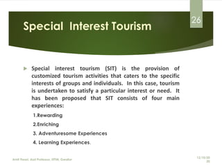 Bba introduction to tourism unit -2 iittm igntu syallabus by amit ...