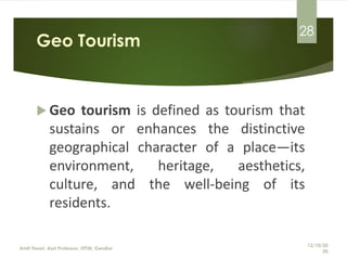 Bba introduction to tourism unit -2 iittm igntu syallabus by amit ...