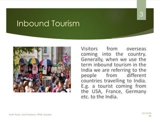 Bba introduction to tourism unit -2 iittm igntu syallabus by amit ...