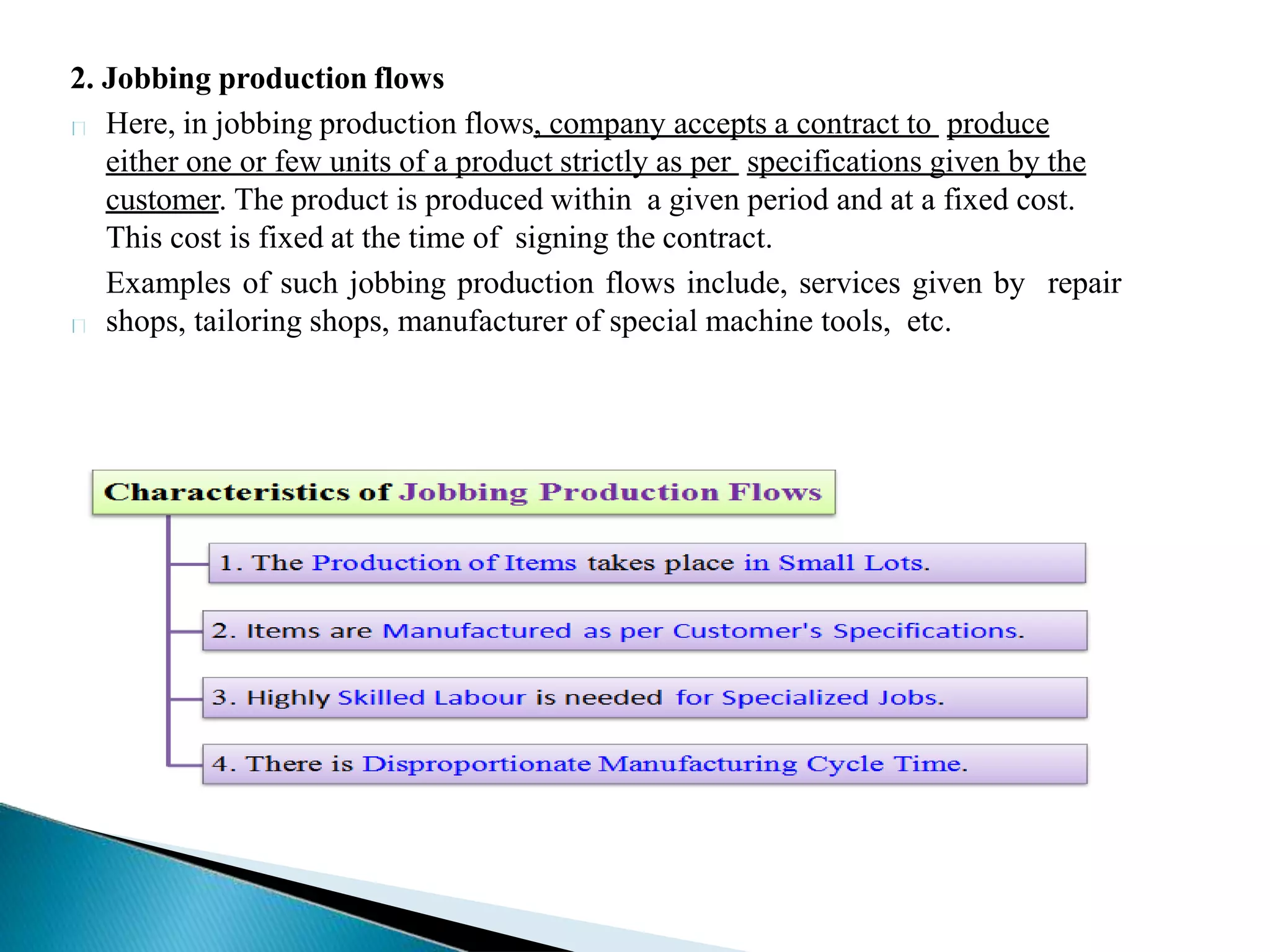 Types of Manufacturing system | PPTX