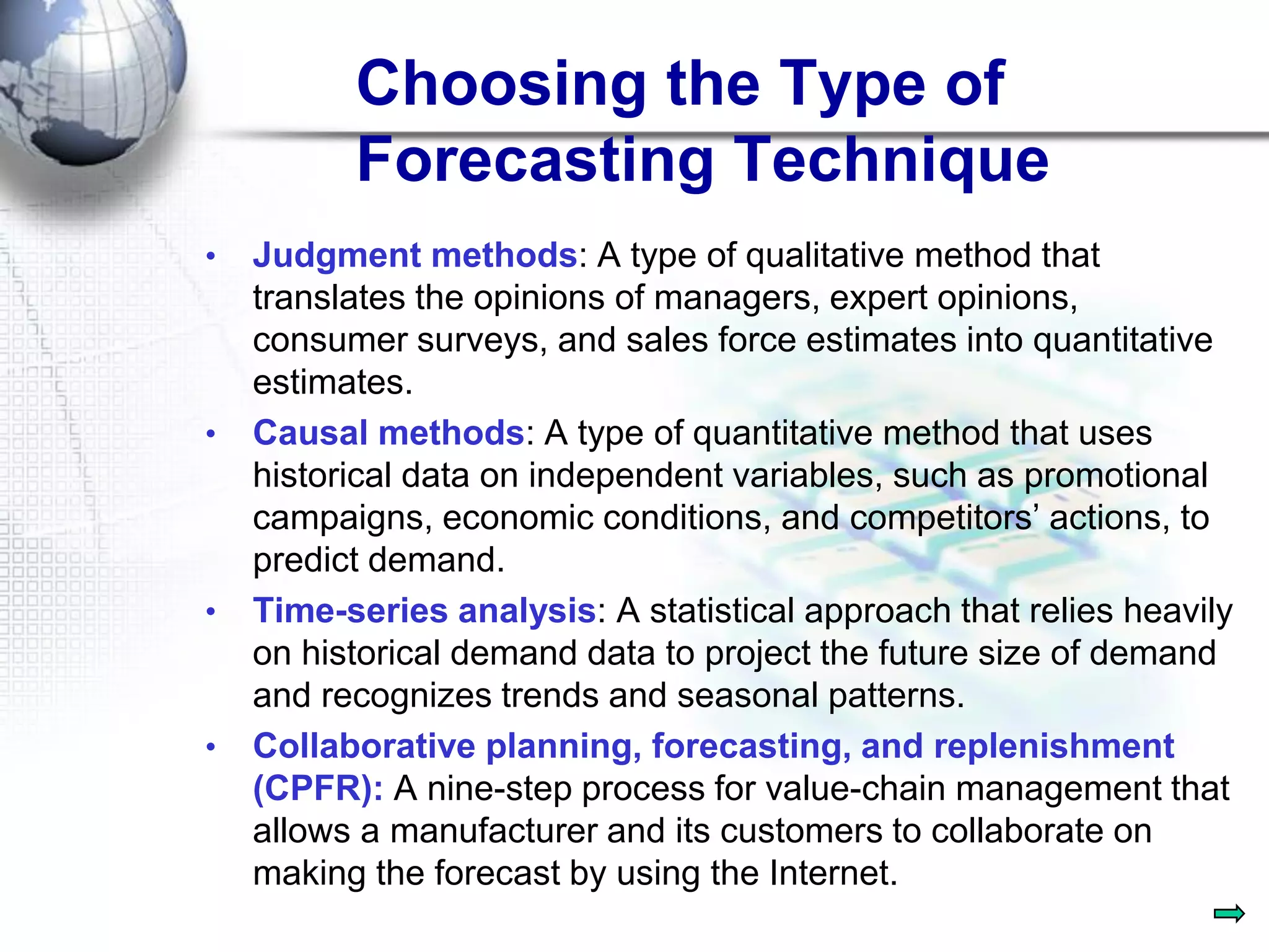 Bba 1584 planning n forecasting | PDF