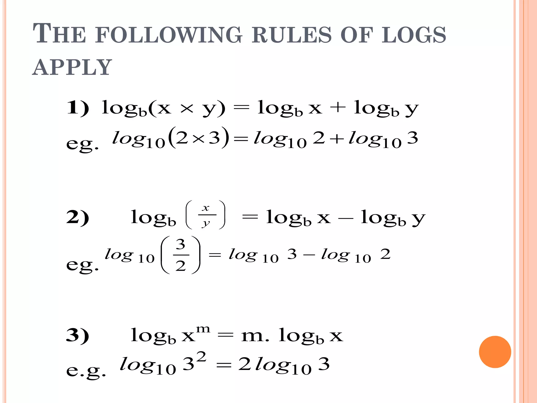 Logarithms | PDF