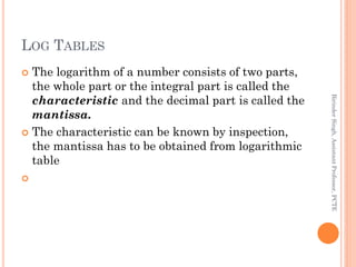 Logarithms | PDF | Business Accounting & Finance | Business