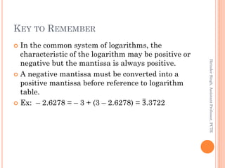 Logarithms | PDF