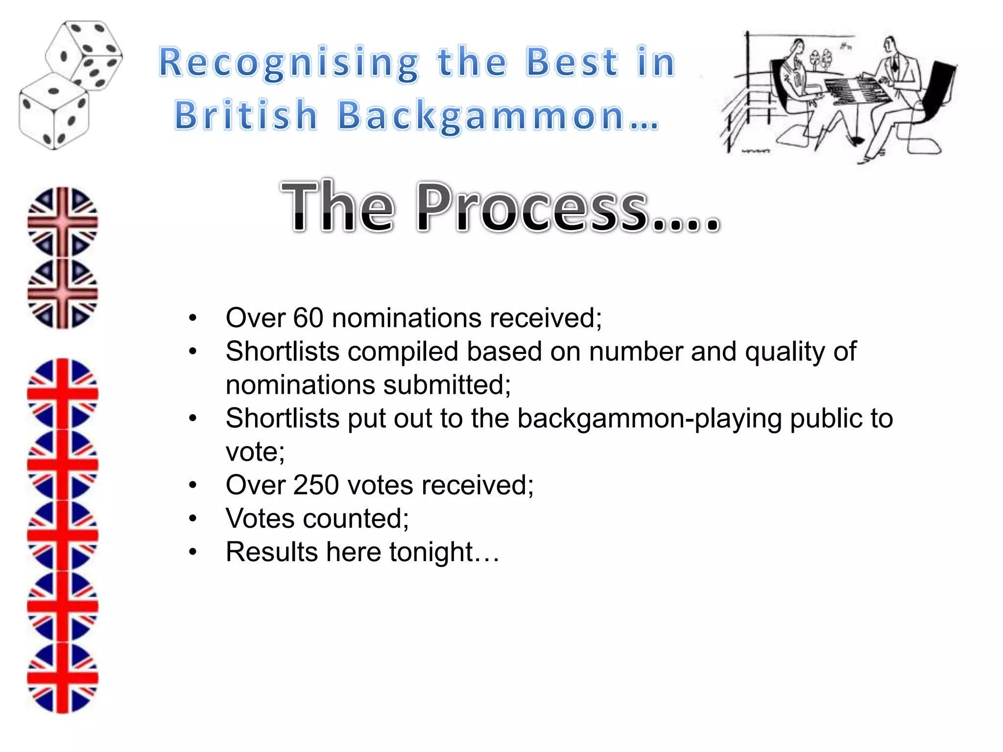 The British Backgammon Awards 2014 | PPTX