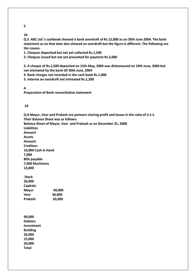 Bba203 financial accounting | PDF