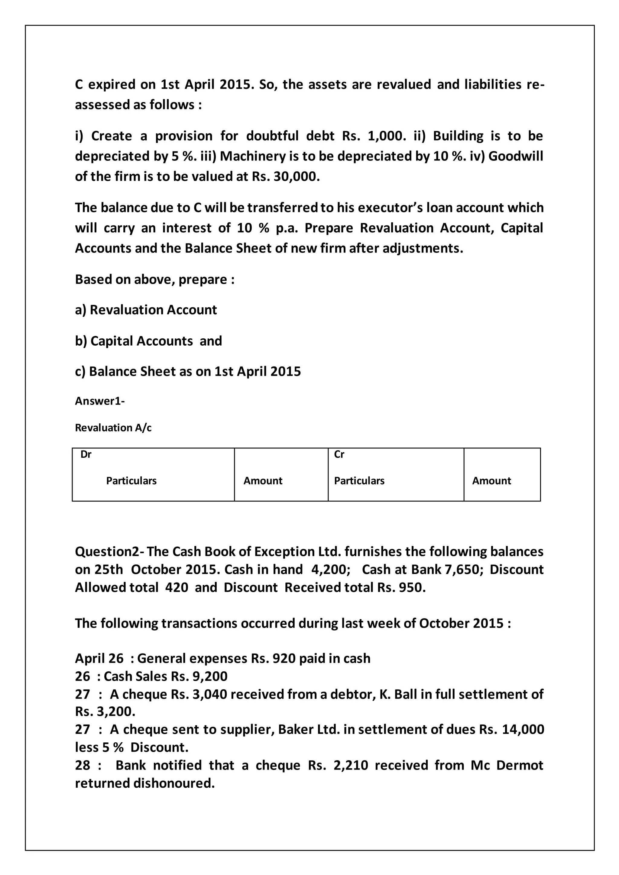 Bba203 financial accounting... | PDF