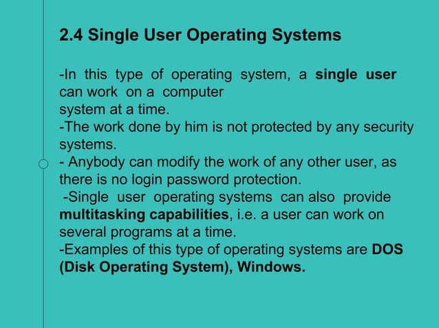 Bba203 unit 2 operating system concepts | PPTX