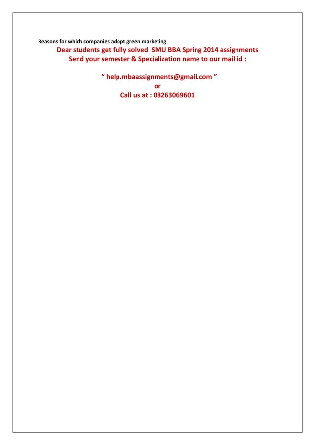 Bba204 marketing management | PDF