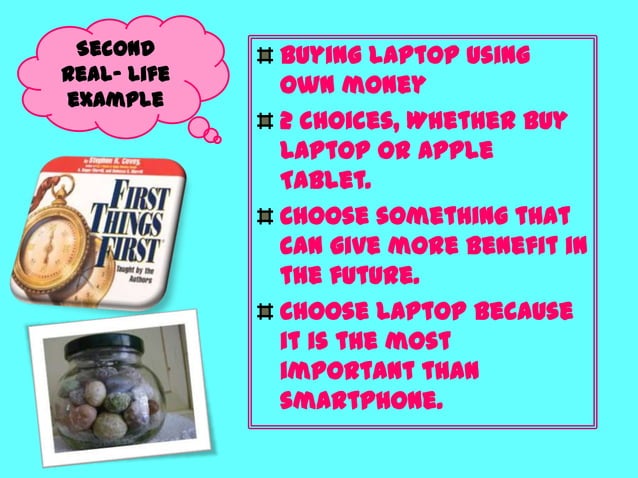 Habit 3 - First things first | PPTX