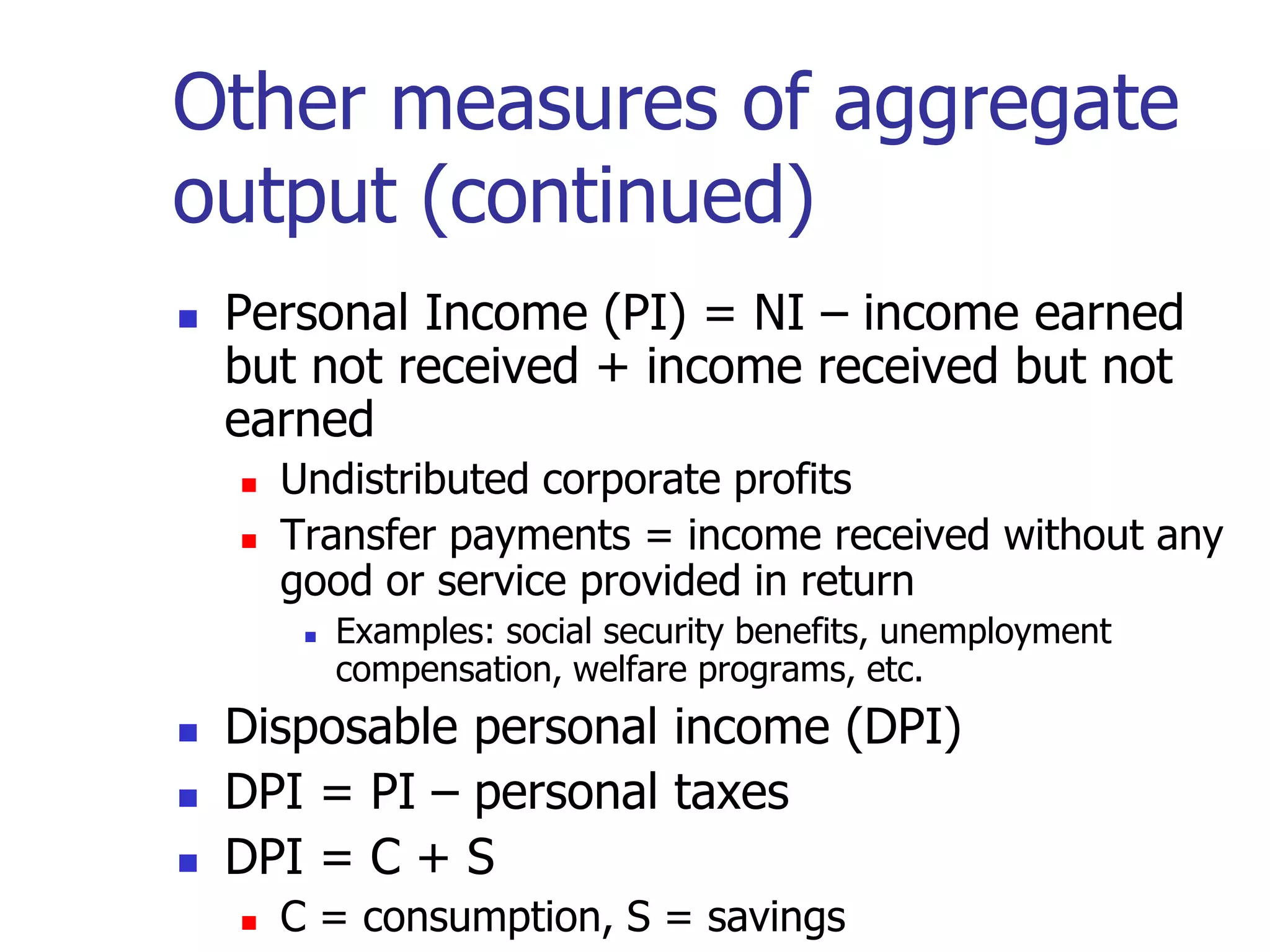 national income | PPTX