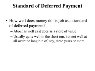 Bba 2 be ii u 2.1 functions of money | PPT