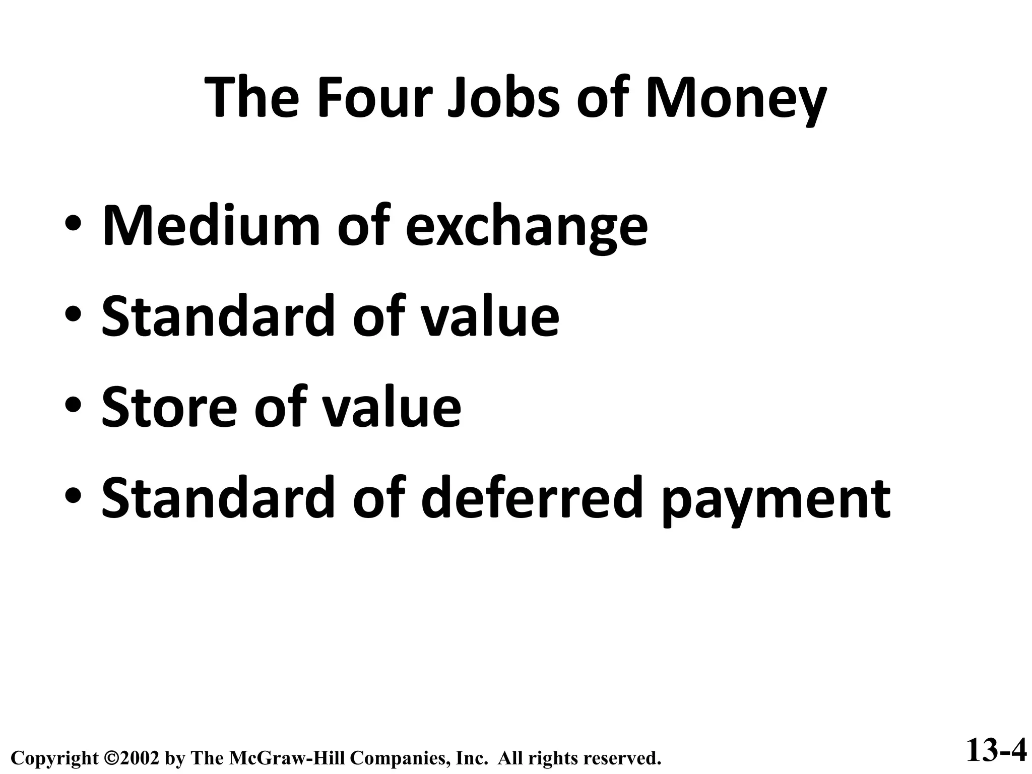 functions of money | PPTX